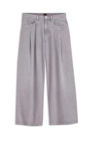 Relaxed-fit jeans with wide leg | BOSS | emporium.eu