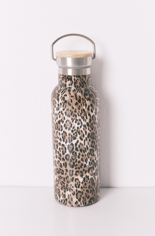 Leopard print metal bottle | WOMEN'SECRET | emporium.eu
