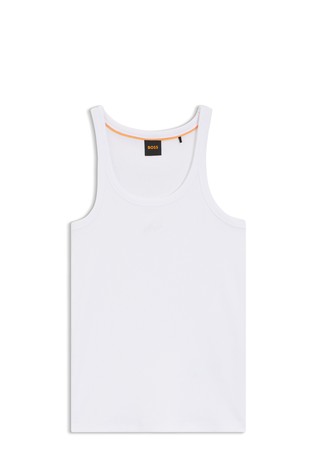 Majica bez rukava od rastezljivog pamuka | BOSS | emporium.eu