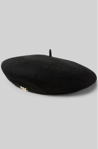 Script-logo Felted Wool Beret | LAUREN RALPH LAUREN | emporium.eu